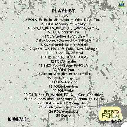 Stream Mix: DJ Mohzaic - Best Of Fola Mixtape Mix | Legal Download