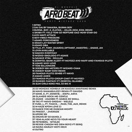 Stream Mix: DJ Mohzaic - Afrobeat Party Mix 2026 Mix | Legal Download